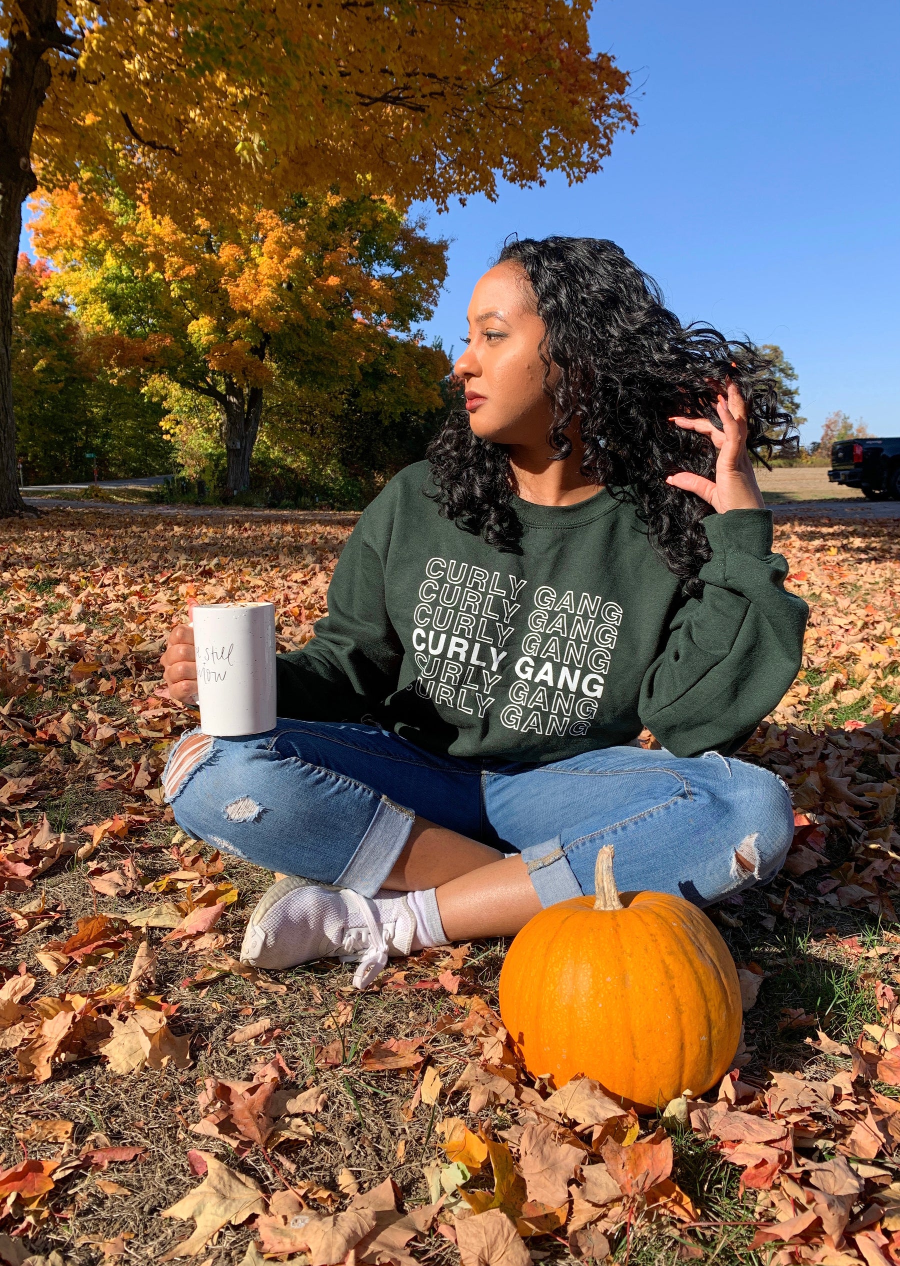 Curly Gang Unisex Crewneck – Curly Prints