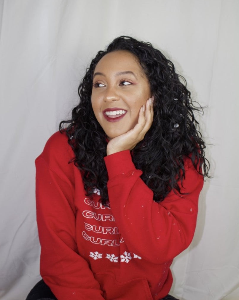 Holiday Curly Gang Unisex Hoodie – Curly Prints